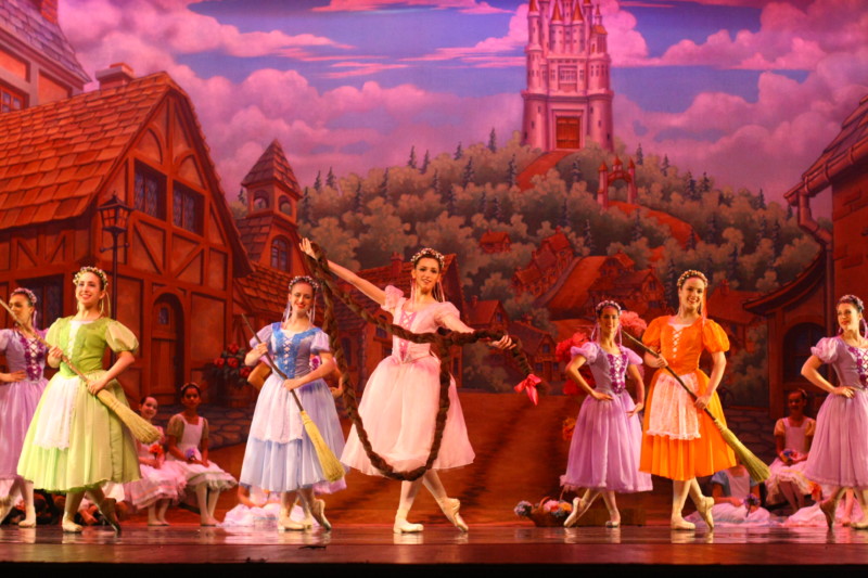 Rapunzel with hair - Baton Rouge Ballet Theatre